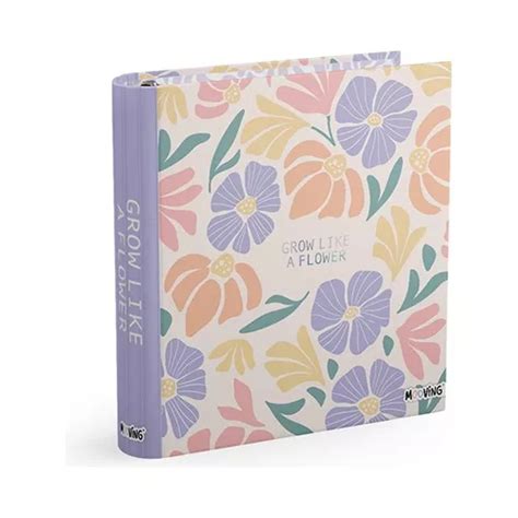 Carpeta Escolar Mooving N X Mm Anillos Garden Mercadolibre
