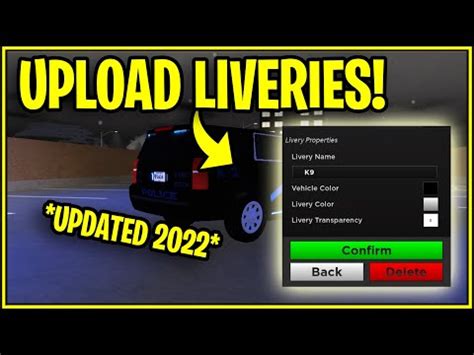 UPDATED 2022 HOW TO UPLOAD A LIVERY TO ER LC Emergency Response