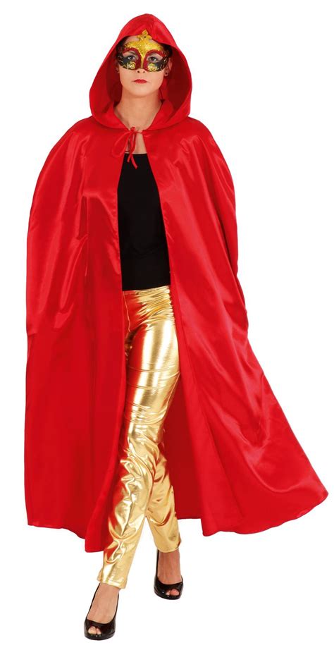 Satin Umhang rot Party Schlaudt GmbH Kostüme Deko Stoffe
