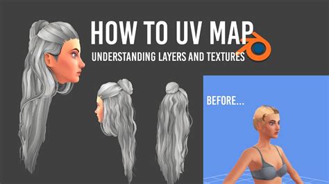 how to blender layers and uv maps youtube