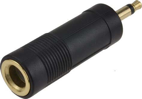 6 35 Mm Mono Jack Femelle Vers 3 5 Mm Mono Jack Fiche Audio Adaptateur