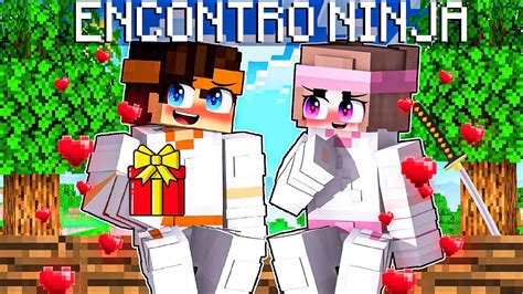 Encontro A GAROTA NINJA Na ESCOLA DE NINJAS No Minecraft YouTube