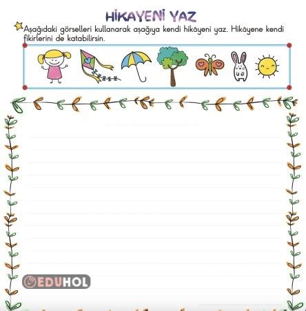 Hikaye Yazma Eduhol Etkinlik İndir Oyun Oyna Test Çöz Video İzle