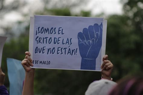 Galería 8M Somos el grito de las que no están Vanguardia El Salvador