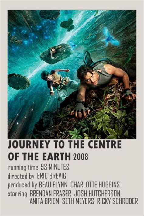 Journey To The Centre Of The Earth Movie Polaroid Poster Movie