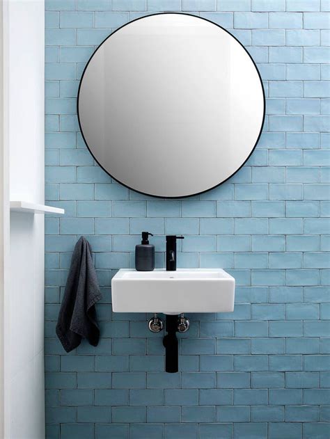 35 baños de color azul la última tendencia en decoración que querrás