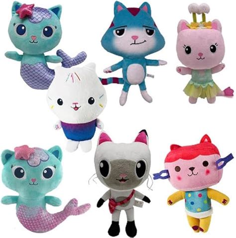 ZYLEDW 7 Gabby Et La Maison Magique Jouet En Peluche Gaby Et La Maison