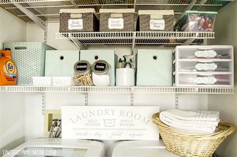 How To Organize A Laundry Closet Dandk Organizer