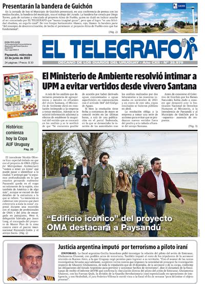 Edición 22 06 2022 Diario El Telégrafo
