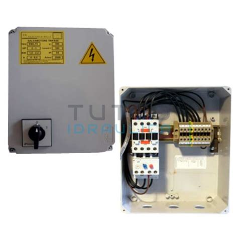 Quadro Elettrico Per Elettropompa Sommersa Monofase EM LM3 HP 3