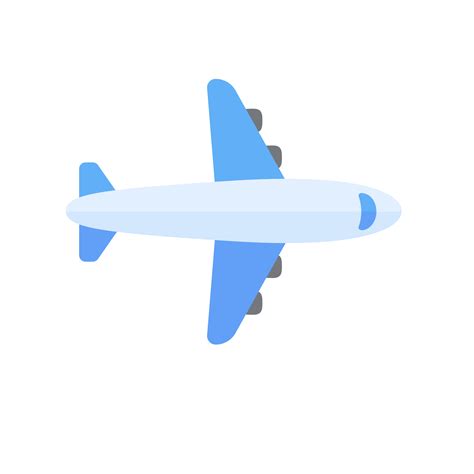 Free Passenger Plane Flying In The Sky Side View Travel Concept