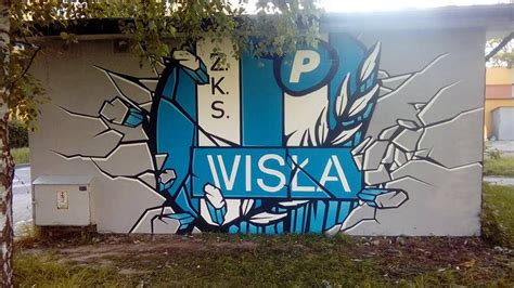 Kibicowskie Graffiti Wisła Płock YouTube