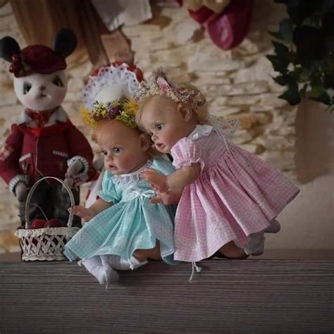 Npk Polegadas J Pintada Boneca Acabada Reborn Beb Fada Flo Boneca