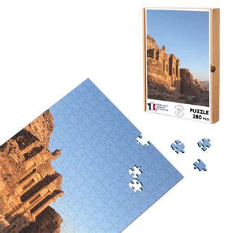 Puzzle classique 280 pièces Fabulous Temple de Petra Jordanie 40 x