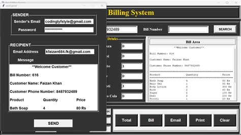 3 Build A Retail Billing System Using Python Tkinter GUI Step By Step