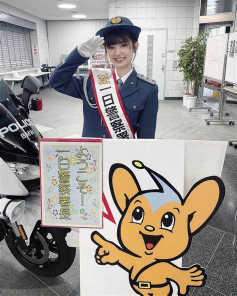 武藤十夢さんのインスタグラム写真 武藤十夢Instagram 武蔵野警察署の一日警察署長を務めさせていただきました 晴れてたら外で