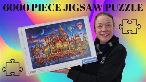 Starting A 6 000 Piece Jigsaw Puzzle Clementoni S Downtown Part 1
