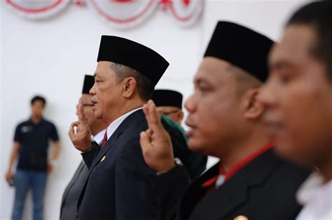 Pelantikan Tiga Jabatan Hasil Seleksi JPT Berlangsung Khidmat Selamat