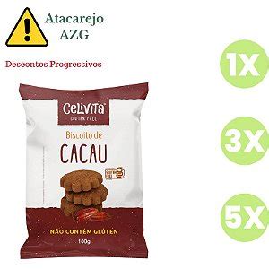 Biscoito De Coco Sem Gl Ten E Sem Lactose Celivita G Melhor Loja