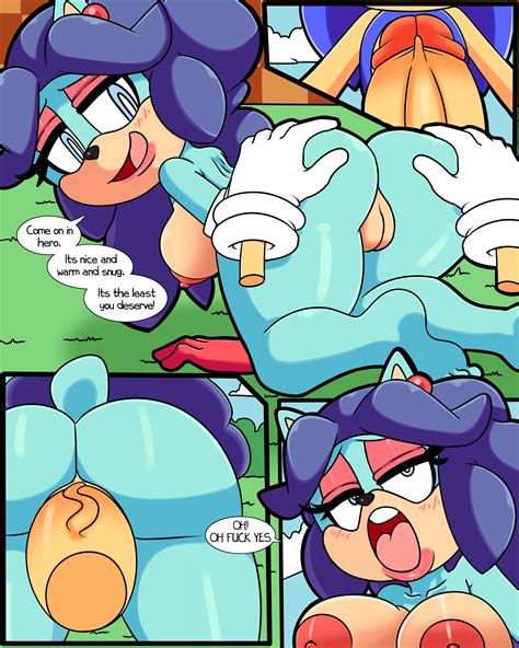 Rule 34 Big Breasts Big Penis Breasts Breezie The Hedgehog Cloudz Comic Female Hedgehog Male