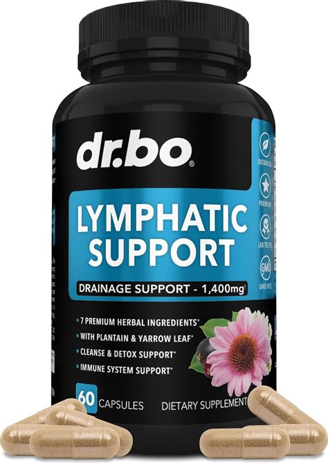 Amazon Lymphatic Drainage Supplements Pills Lymphatic Support