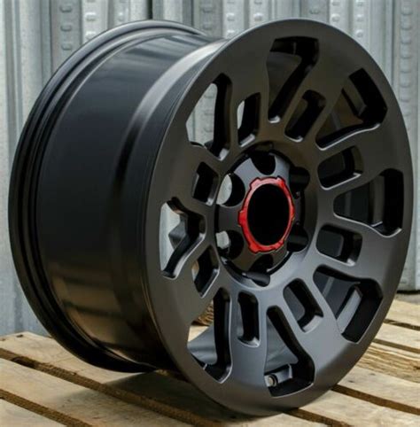 17 Wheels Fit Toyota 4Runner Tacoma GX470 FJ 17x8 6x139 Matte Black