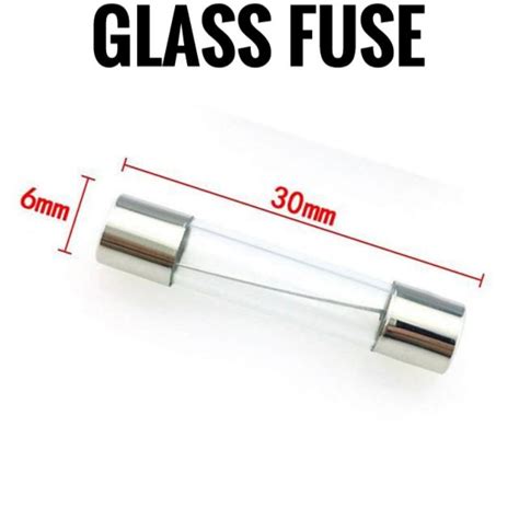 6x30mm Glass Fuse 5A 1A 2A 3A 4A 3 15A 5A 6 3A 10A 15A 20A 30A 250V