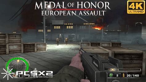 Medal Of Honor European Assault PS2 Gameplay 4K 2160p PCSX2 YouTube