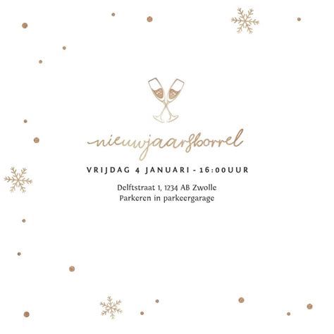Zakelijke Kerstkaart Feestdagen Goud Kaartje2go