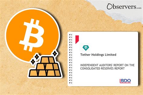 Tethers Q Report Gold Bitcoin In Reserves