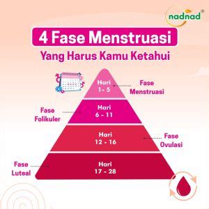 Yuk Pelajari Cara Menghitung Siklus Menstruasi Dengan Tepat Nadnad