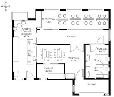 Free Editable Restaurant Floor Plans EdrawMax Online
