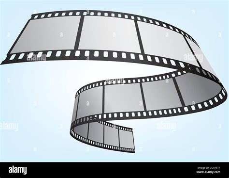 Plantilla de 35mm tiras de película para cine cine y fotografía