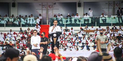 Kode Keras Jokowi Soal Pilih Calon Pemimpin Singgung Rambut Putih