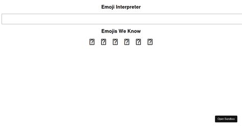 Neog Emoji Interpreter Markeight Codesandbox