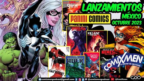 Lanzamientos de Panini Cómics México Para OCTUBRE de 2023 ComiXmen