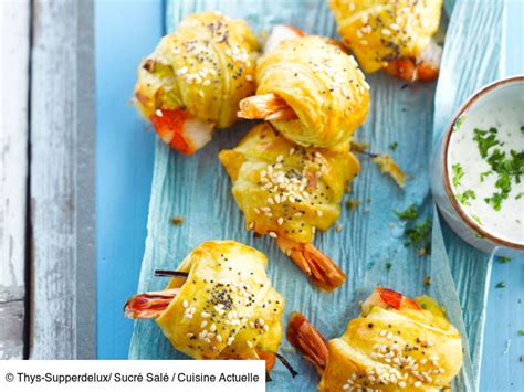 Feuilletés aux crevettes facile découvrez les recettes de Cuisine