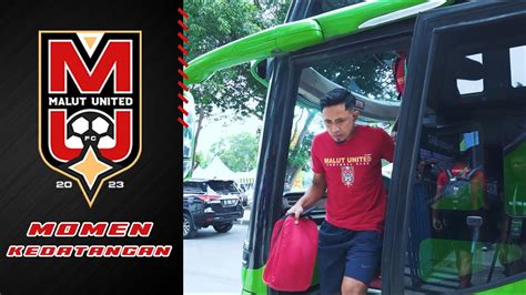 Melihat Proses Kedatangan Tim Malut United Saat Bertandang Ke Markas