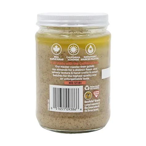 Creamy Raw Maple Almond Butter At Whole Foods Market