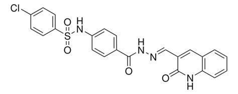 4 CHLORO N 4 2E 2 2 OXO 1 2 DIHYDRO 3 QUINOLINYL METHYLENE