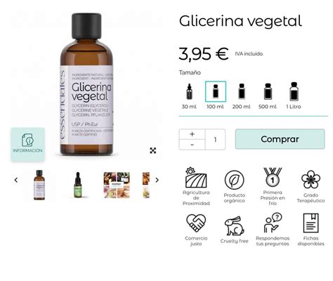 Qu Es La Glicerina Vegetal Propiedades Y Usos Habituales Blog De