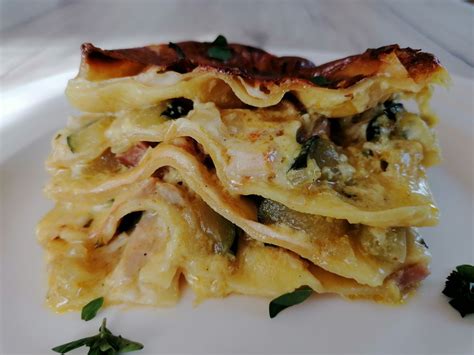 Lasagne s cuketou a kuřecím masem The Pelikans