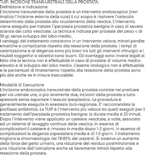 Interventi Di Chirurgia Urologica In Endoscopia