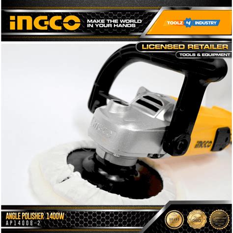 Ingco Watt Rpm Electric Angle Polisher Ap Toolz Industry