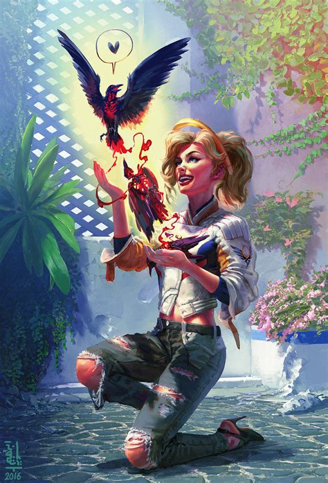Mercy Overwatch And More Drawn By Ibrahem Swaid Danbooru