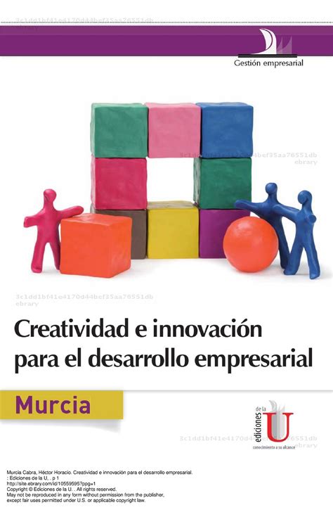 Creatividad E Innovaci N Para El Desarrollo Empresarial 1 To 53