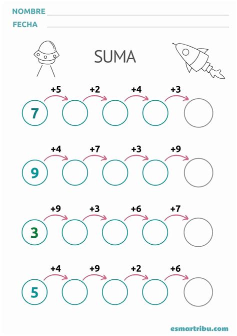 Sumas Para Primer Grado Fichas De Matematicas Fichas De Matemгўticas