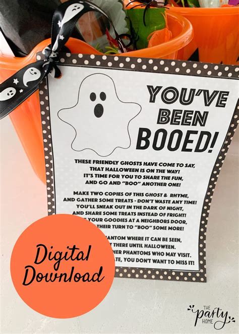 You Ve Been Booed Neighborhood Halloween Printable You Ve Been Booed