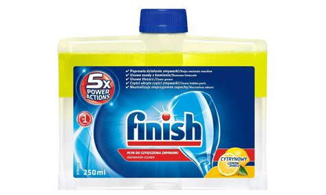 Finish Płyn do czyszczenia zmywarki Finish Cytryna 250ml Akcesoria do
