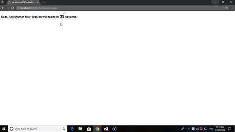 show session timeout and redirect to another page in asp net c youtube
